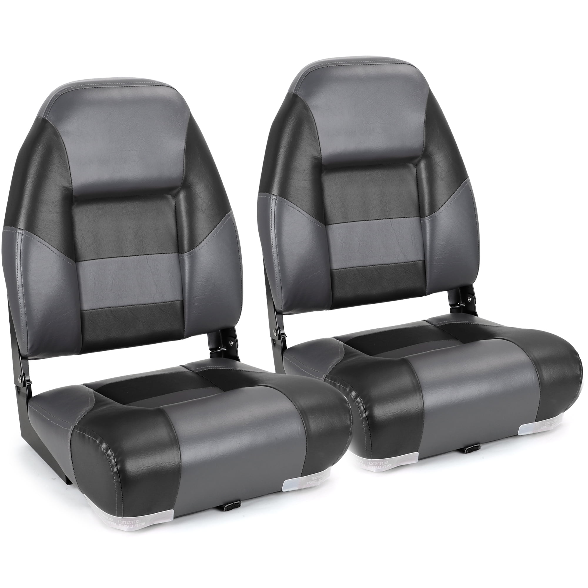 NORTHCAPTAIN Deluxe A Pair of Marine High Back Folding Fishing Boat ...