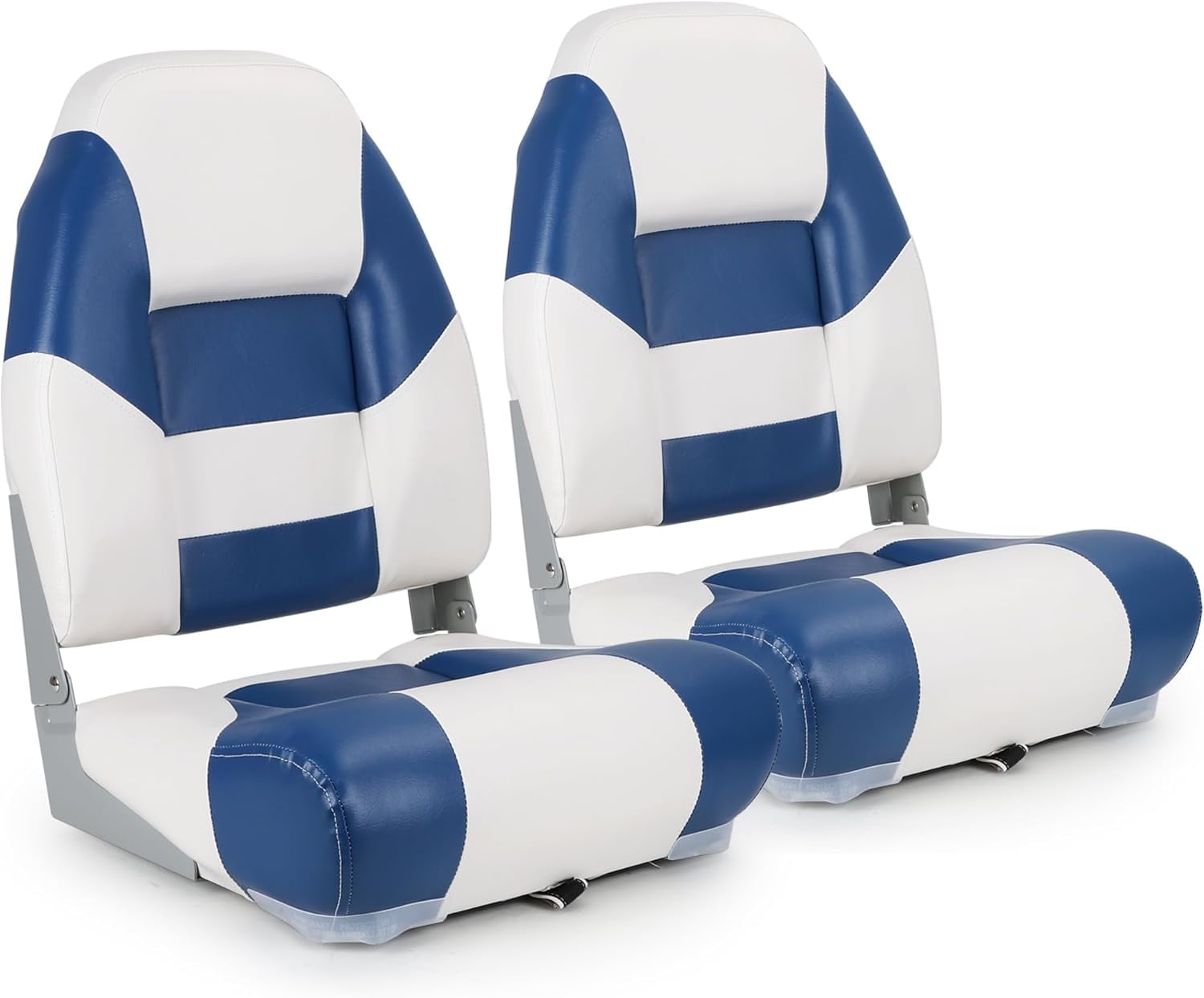 NORTHCAPTAIN Deluxe A Pair of Marine High Back Folding Fishing Boat ...