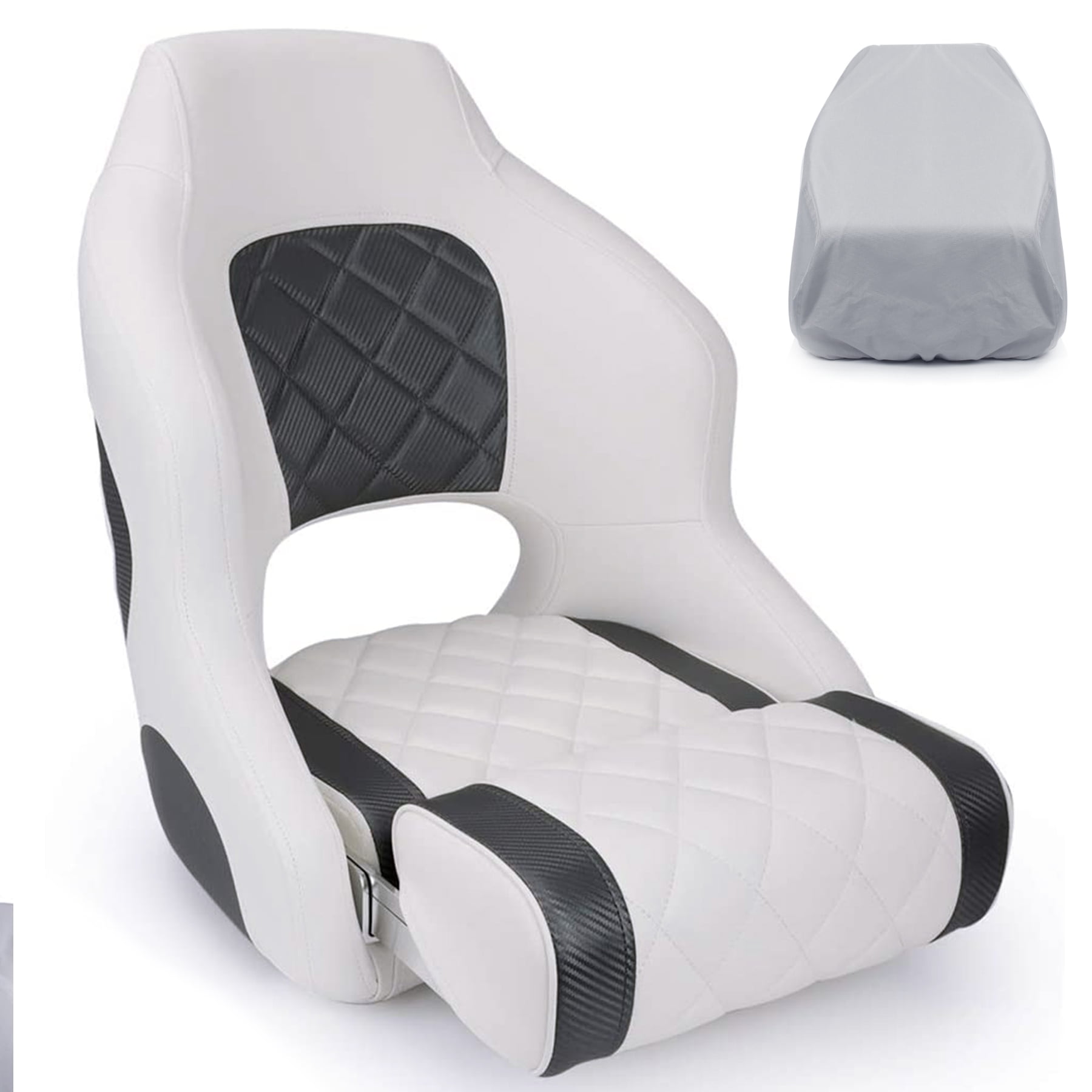 NORTHCAPTAIN M3 Premium Sport Flip Up Boat Seat Captain Bucket Seat ...