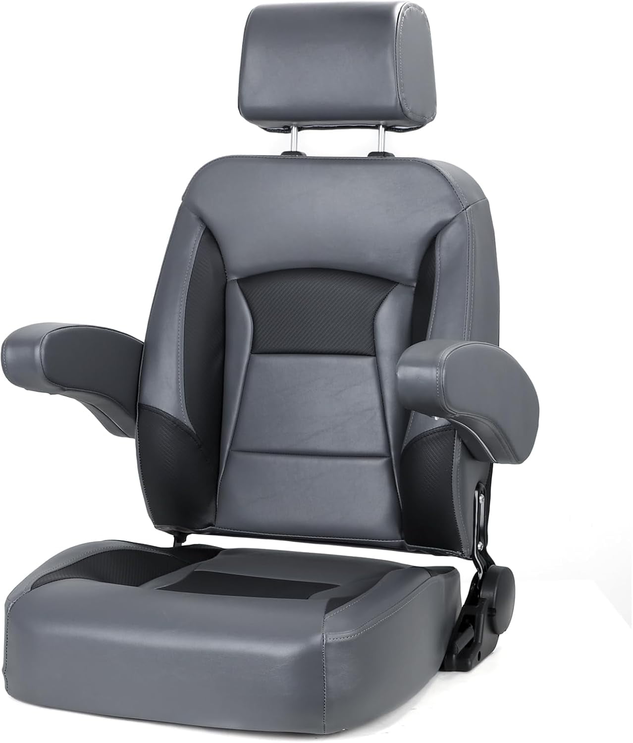 NORTHCAPTAIN Premium Pontoon Captain's Chair High Back Reclining ...