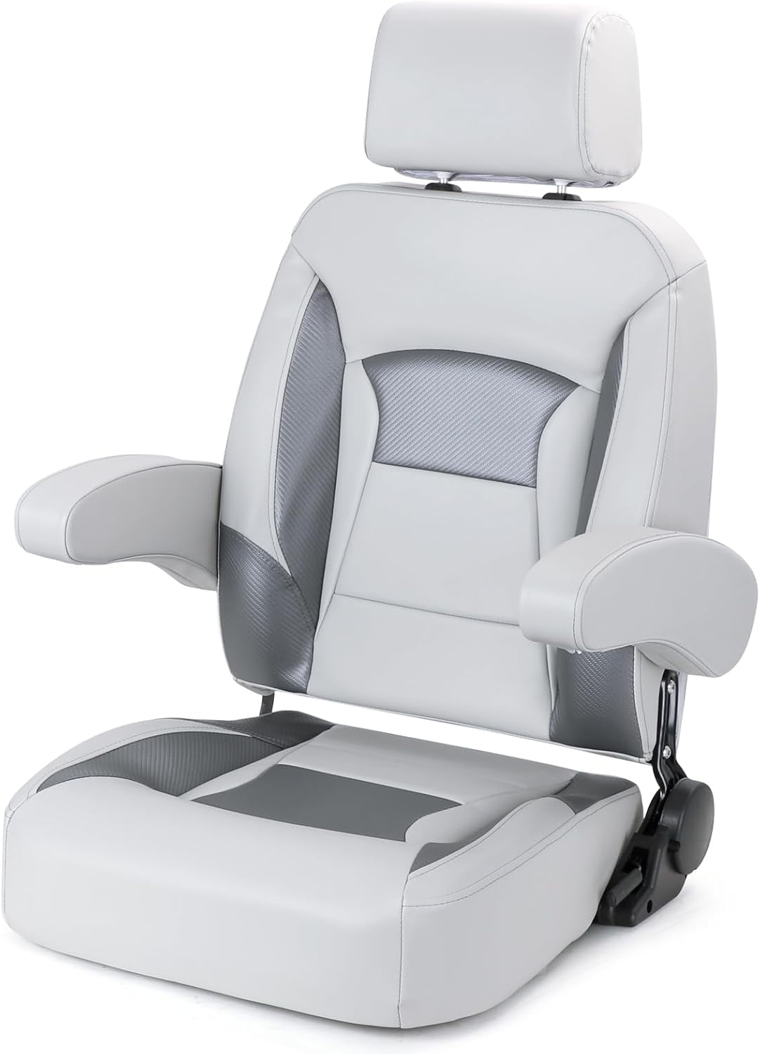 NORTHCAPTAIN Premium Pontoon Captain's Chair High Back Reclining ...