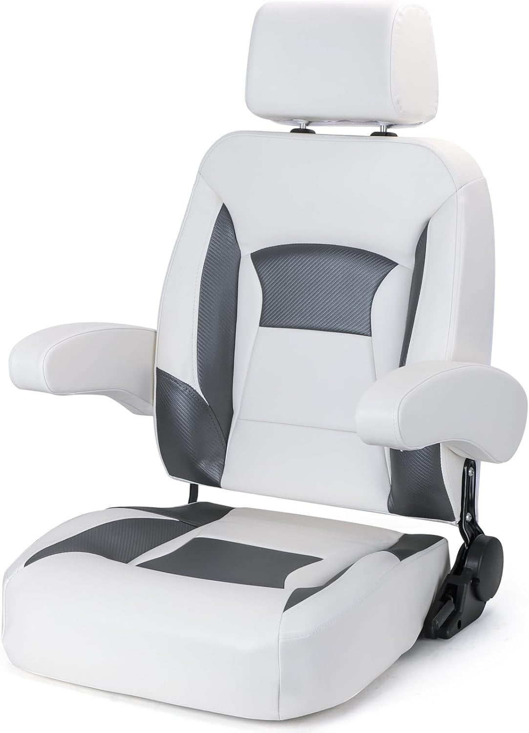NORTHCAPTAIN Premium Pontoon Captain's Chair High Back Reclining ...