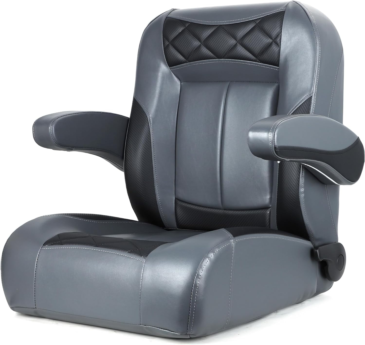 NORTHCAPTAIN Premium Reclining Pontoon Captain's Chair Low Back Boat ...