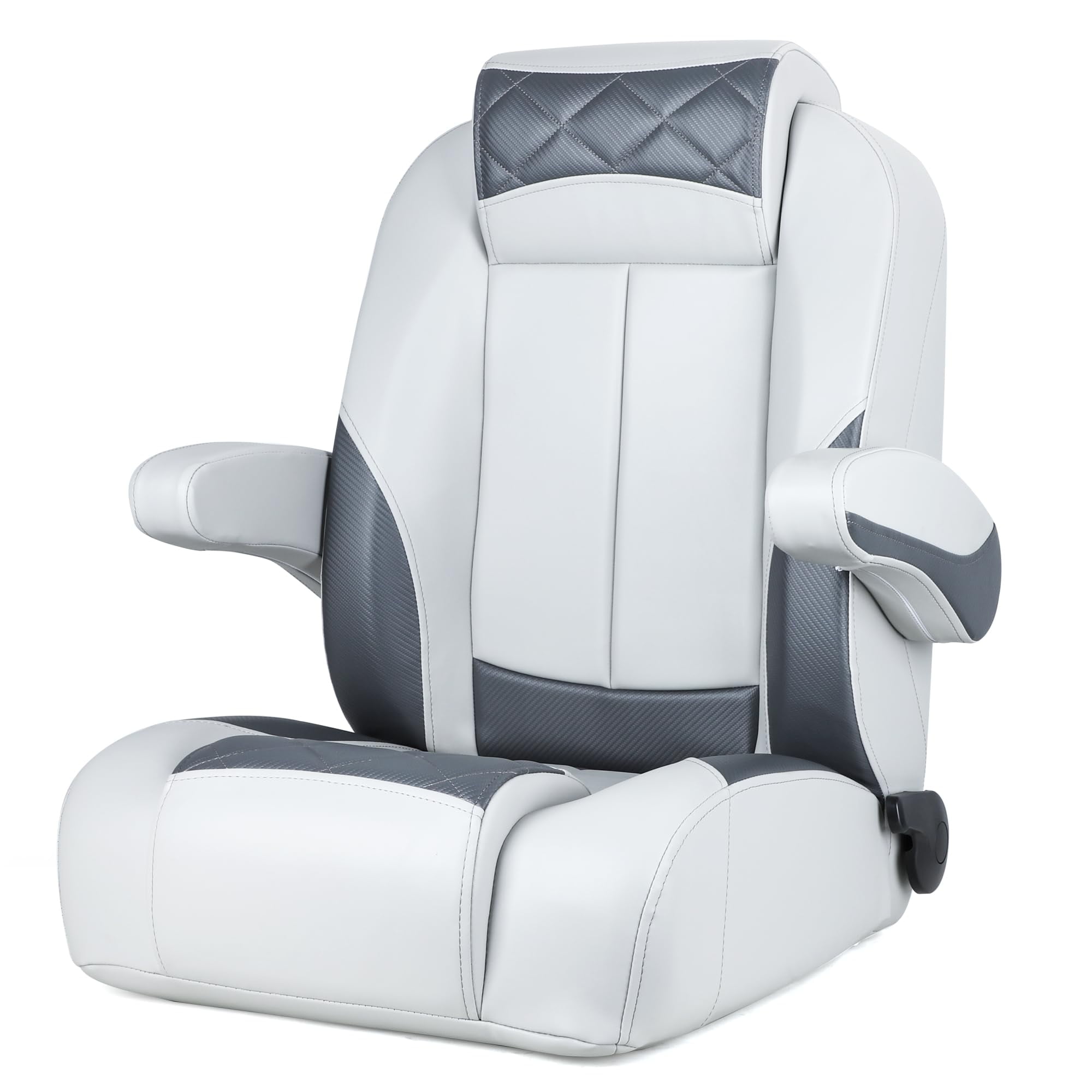 NORTHCAPTAIN Premium Reclining Pontoon High Back Captain's Chair Boat ...