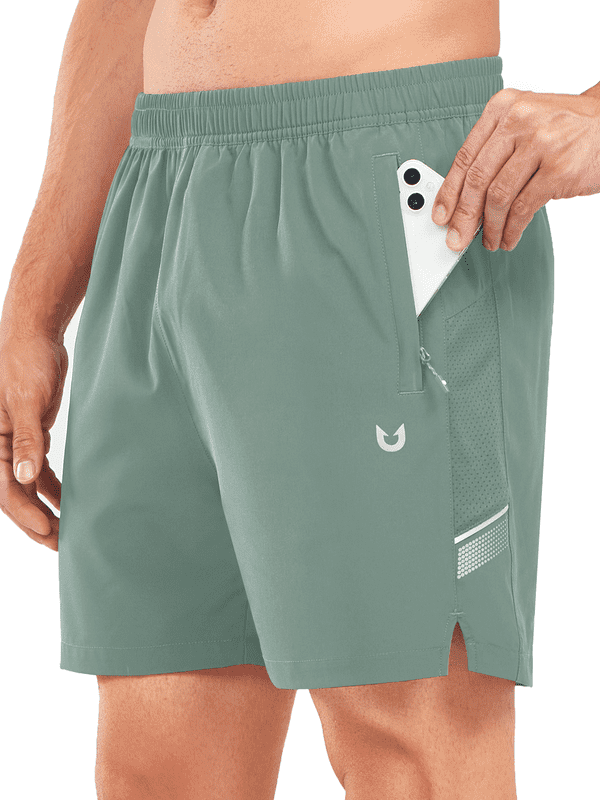 NORTHYARD Men's 5 Inch Shorts Athletic Running Quick Dry Gym Short with ...