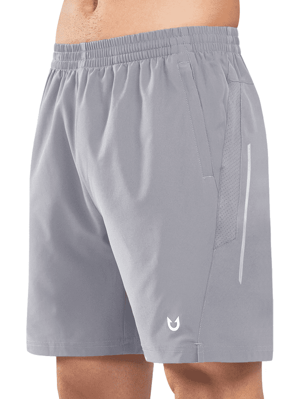 NORTHYARD Men's 7" Athletic Running Shorts with Zipper Pockets Workout ...