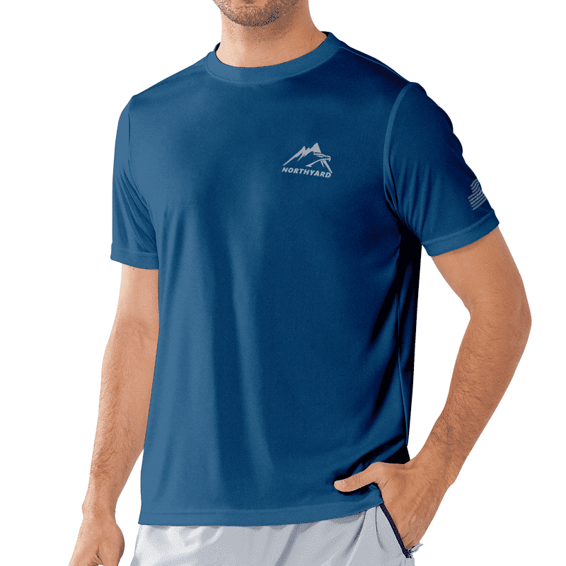 NORTHYARD Running Shirts for Men UPF 50+ Sun Protection Big Men's ...