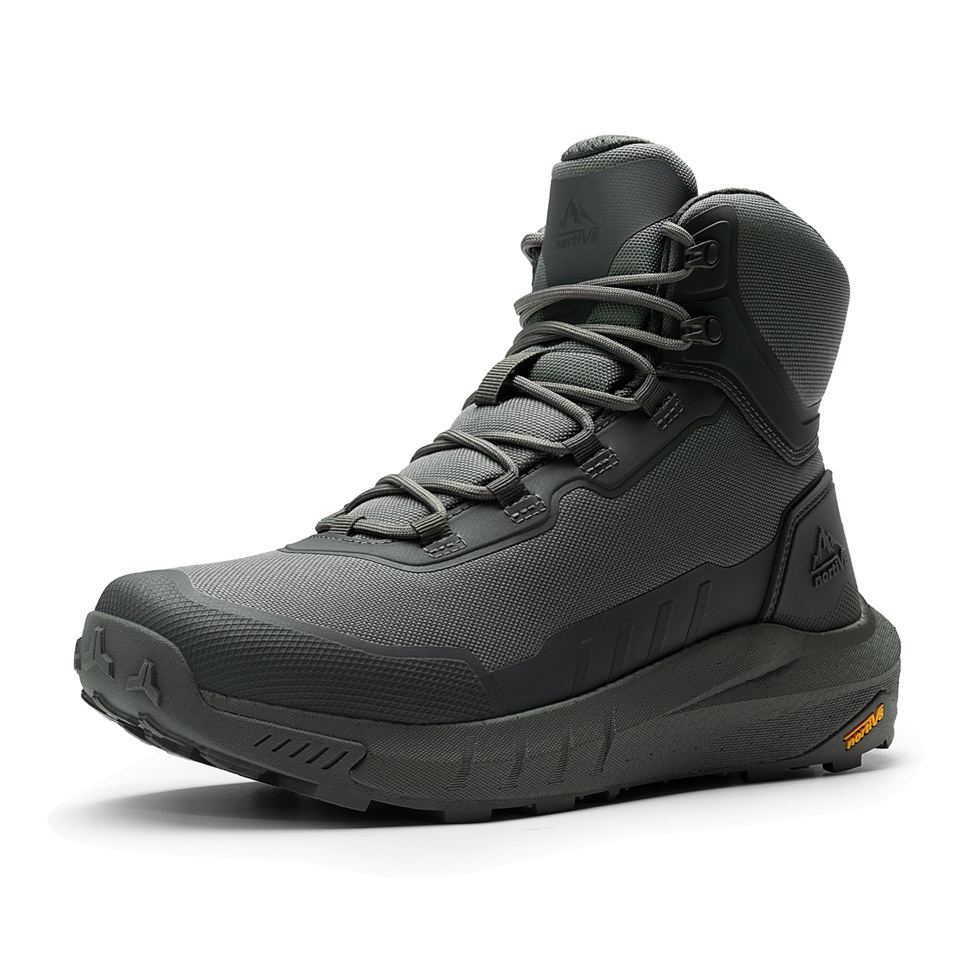 NORTIV 8 Men's Military Tactical Boot Side Zipper Work Hiking Boots ...