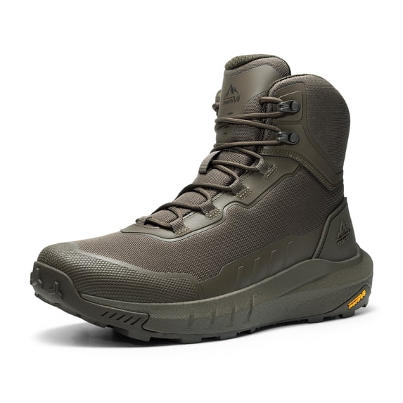 NORTIV 8 Men's Military Tactical Boot Side Zipper Work Hiking Boots ...