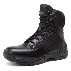 Interceptor Men's Force 8" Steel Toe Tactical Boots - Walmart.com
