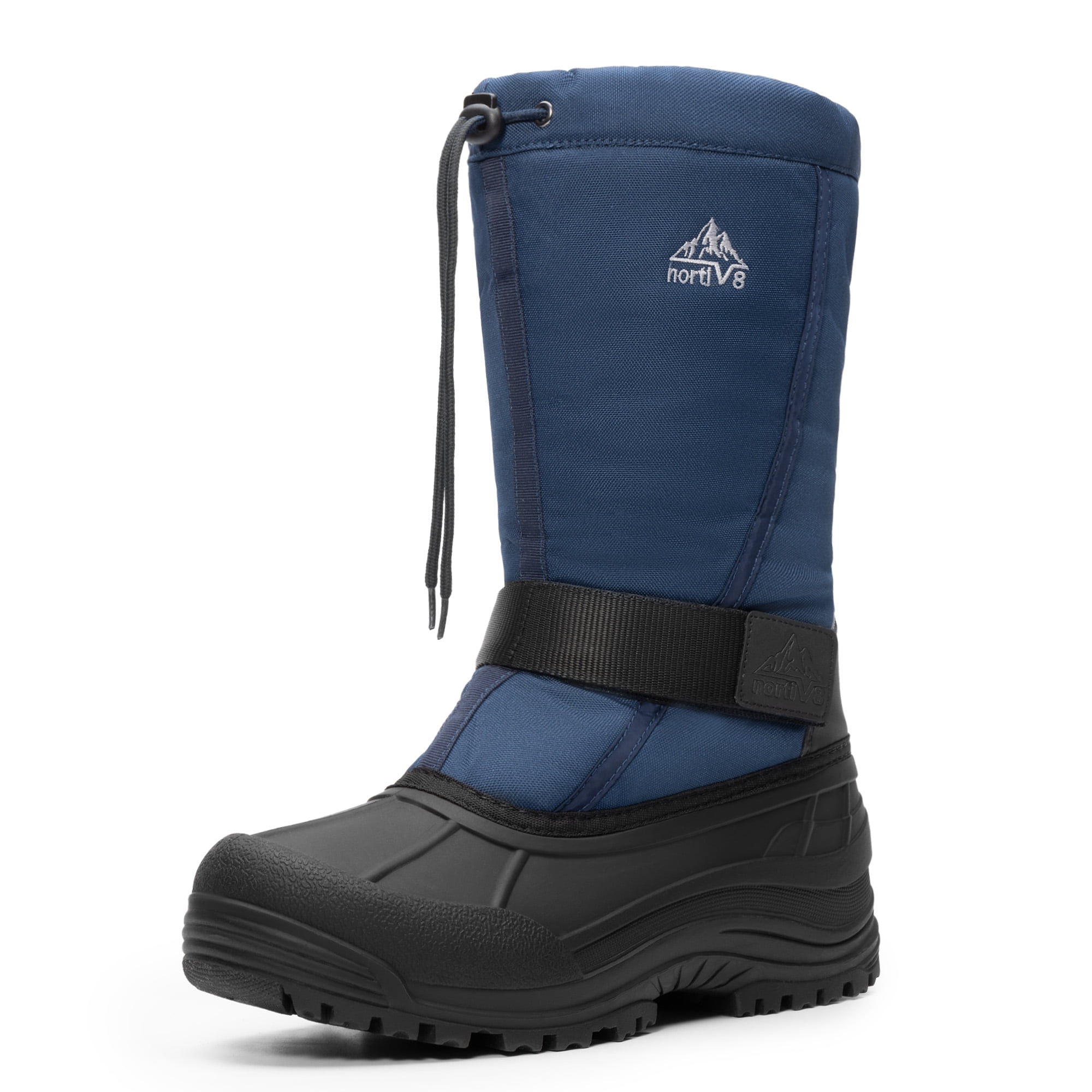 NORTIV 8 Men's Waterproof Hiking Winter Snow Boots Insulated Liner ...