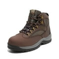 NORTIV 8 Men's Waterproof Steel Toe Boots Work Safety Protection ...