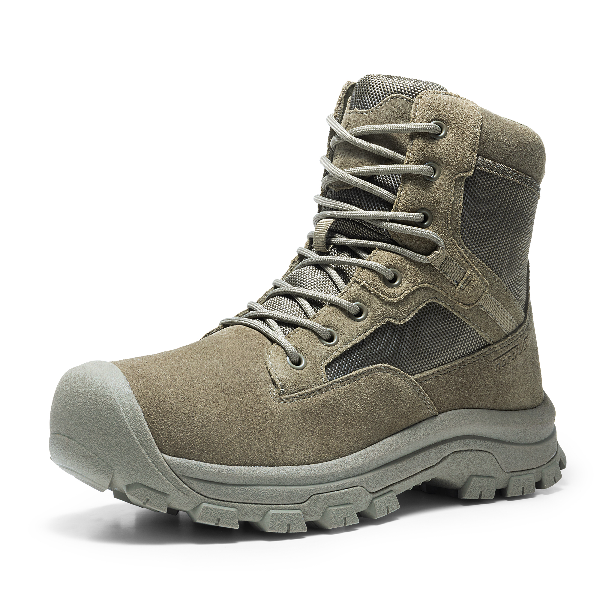 NORTIV 8 Men's Waterproof Work Military Tactical Boots Rubber Toe ...