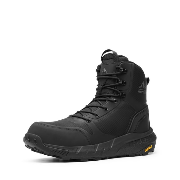 NORTIV 8 Men's Waterproof Steel Toe Work Boots - Walmart.com