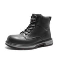 NORTIV8 Steel Toe Work Boots for Men, Waterproof, Slip-Resistant ...