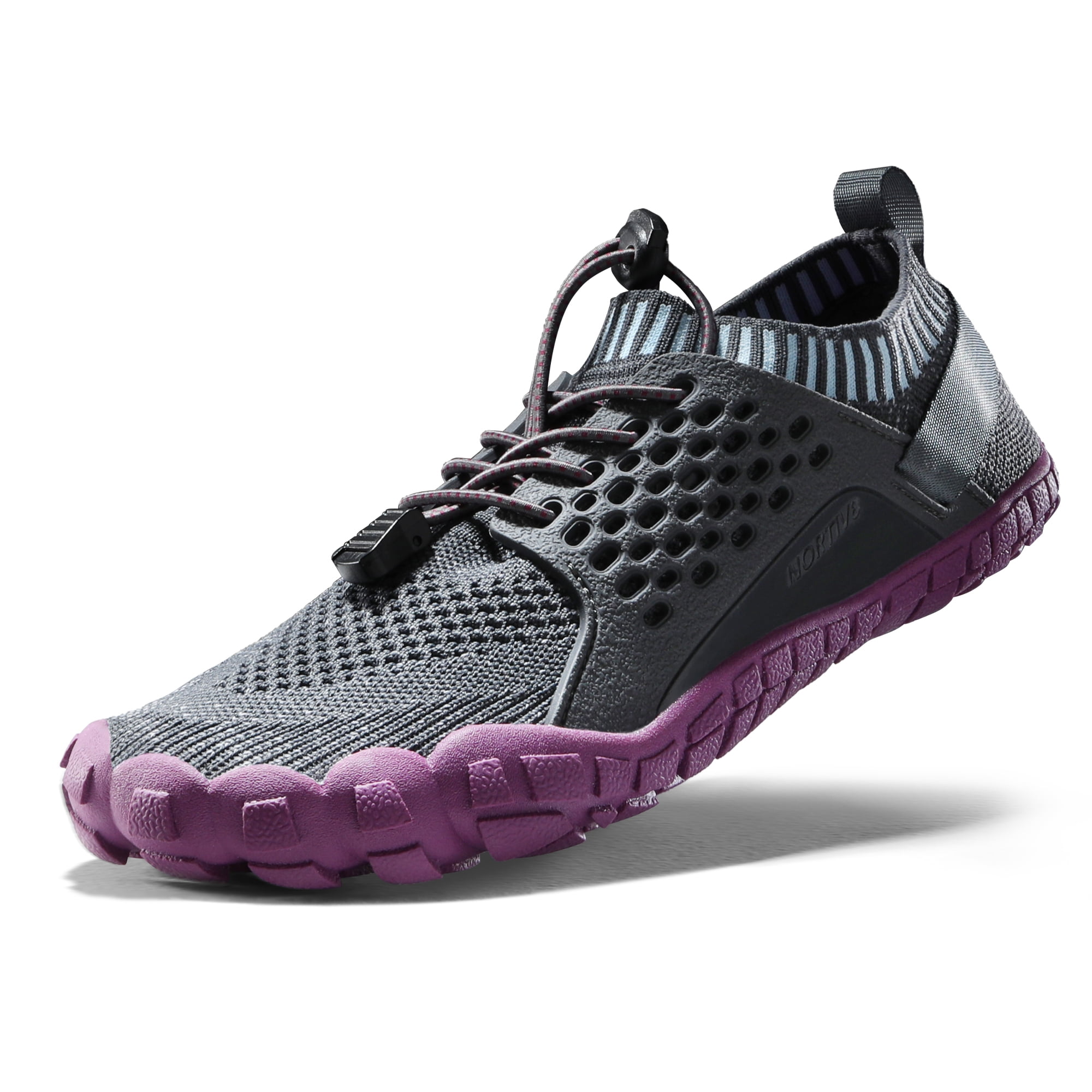 NORTIV 8 Women's Quick Dry Water Shoes Barefoot Sports Aqua Beach Pool ...