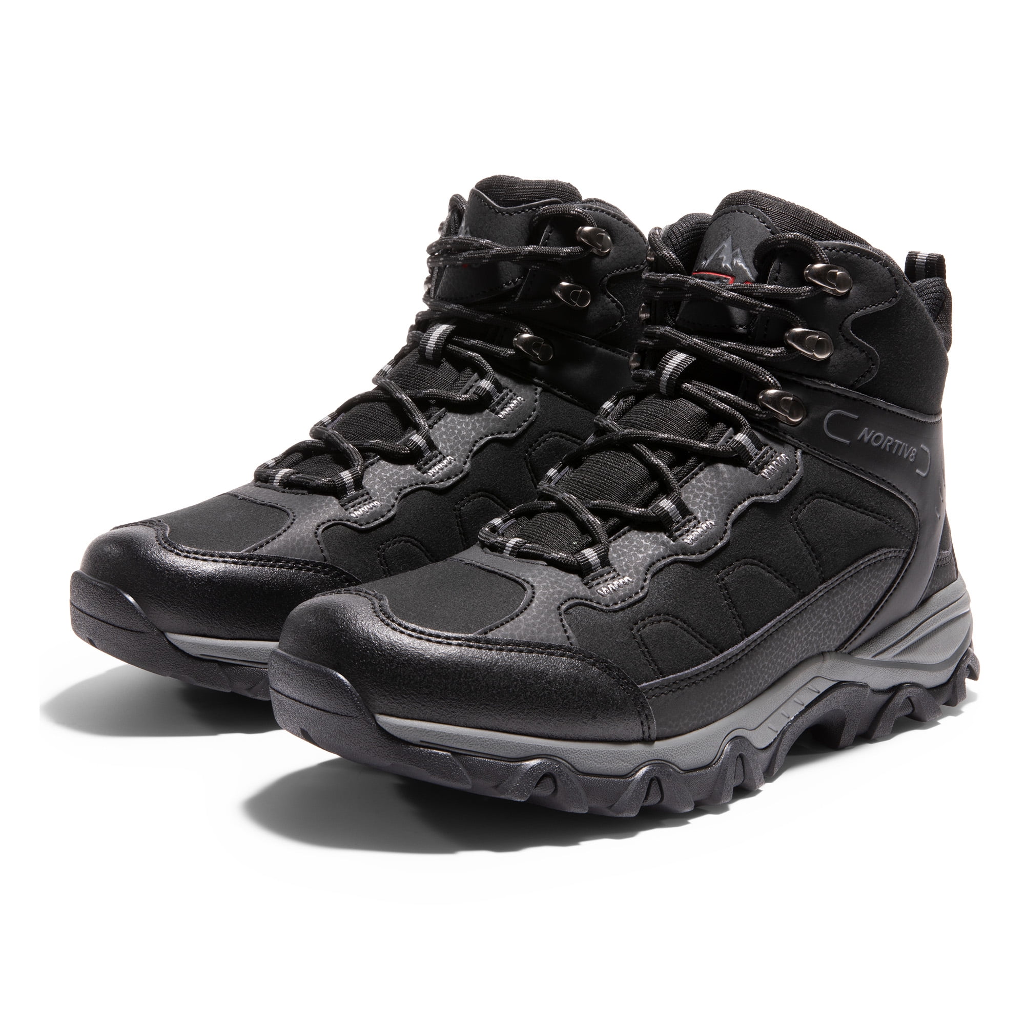 NORTIV8 Men's Waterproof Hiking Backpacking Outdoor Work Boots ...