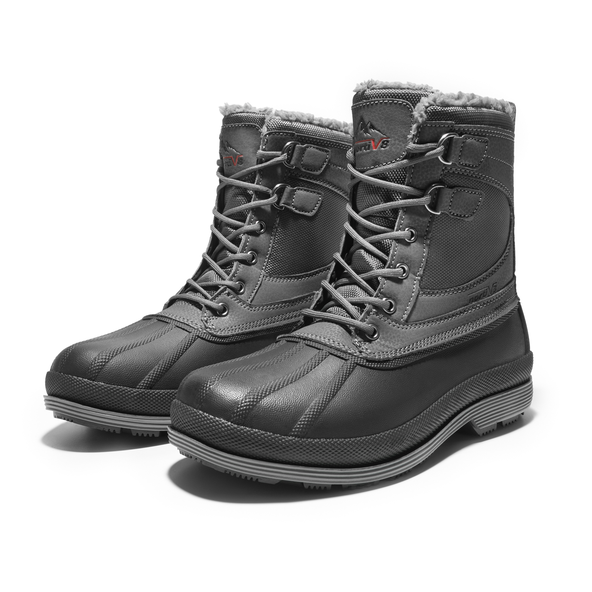 NORTIV8 Mens Snow Boots Insulated Waterproof Winter Boots Outdoor