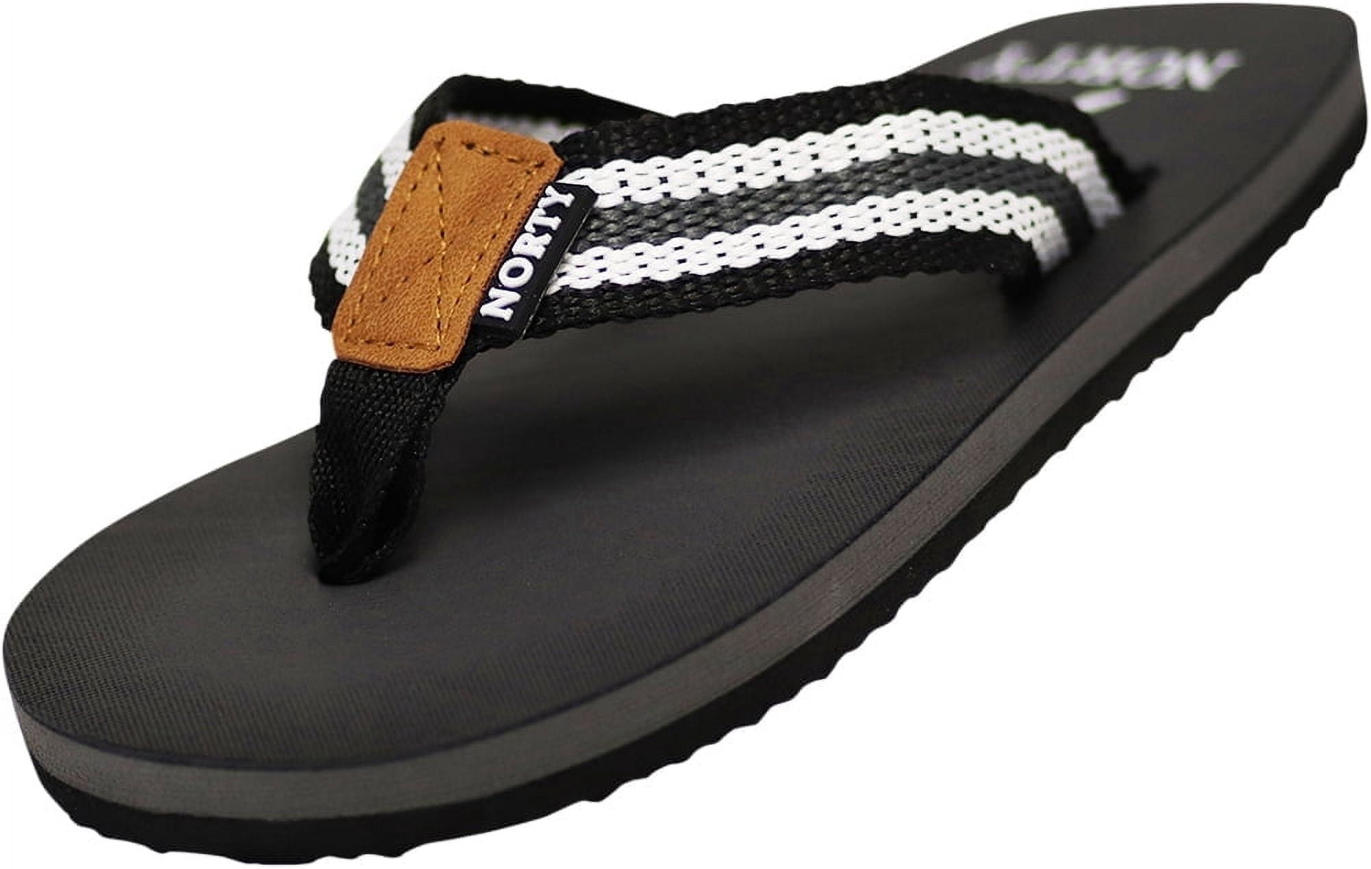 NORTY Boy's Flip Flops Lightweight Sandal for Beach Pool or Everyday ...