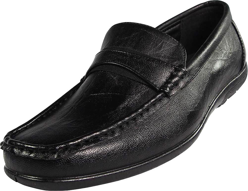 NORTY Brix Mens Loafers Adult Male Driver Mocs Dress Shoes Black 9 ...