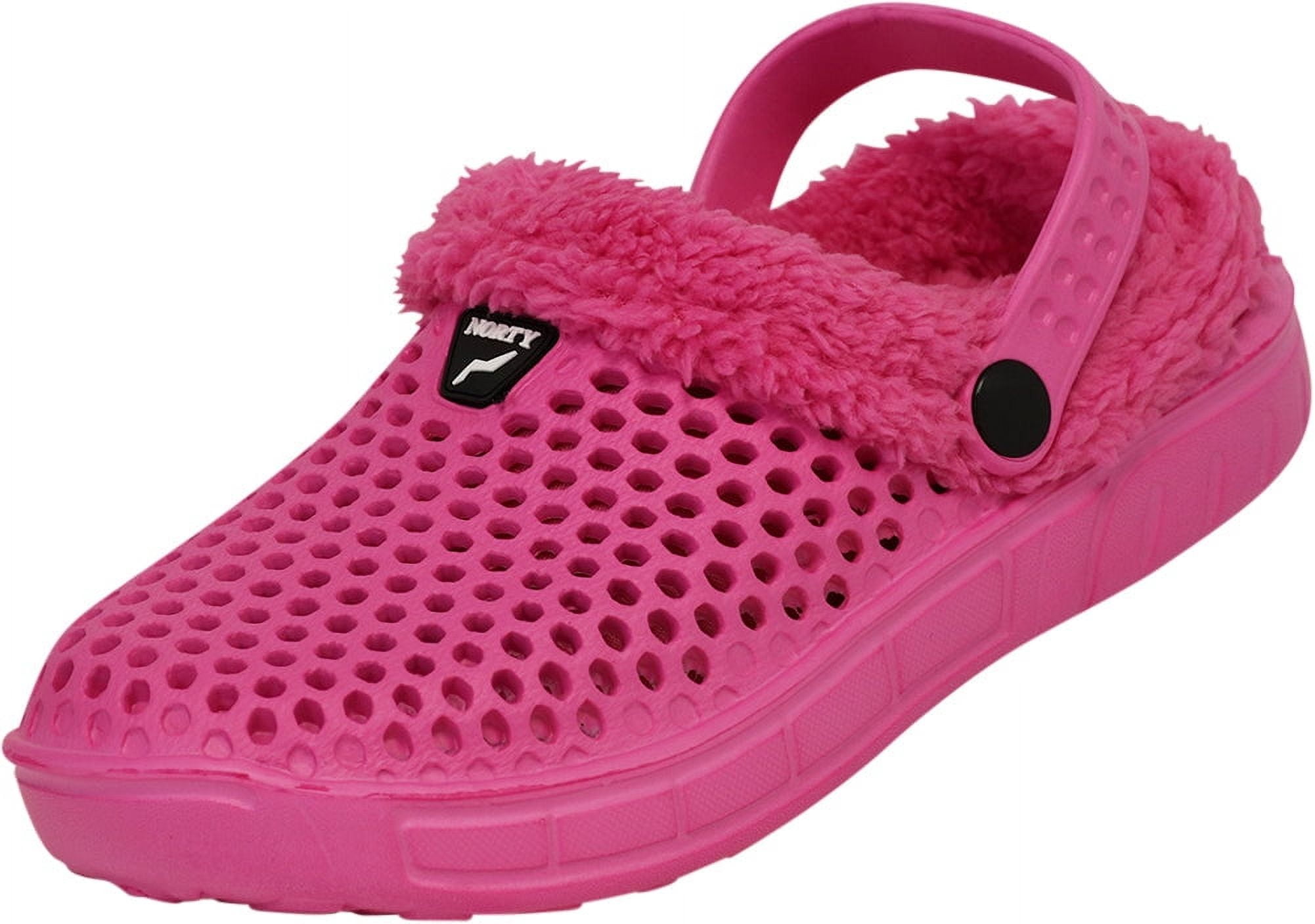 NORTY Childrens Microfleece Line Clog Cozy for Boys & Girls - Runs 2 ...