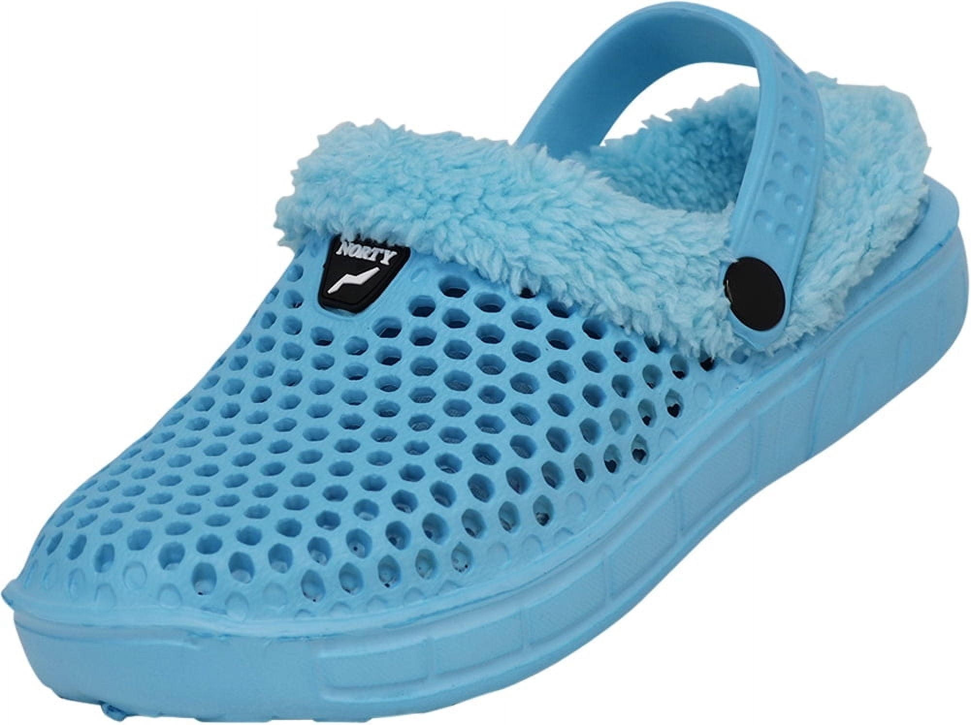 NORTY Childrens Microfleece Line Clog Cozy for Boys & Girls - Runs 2 ...