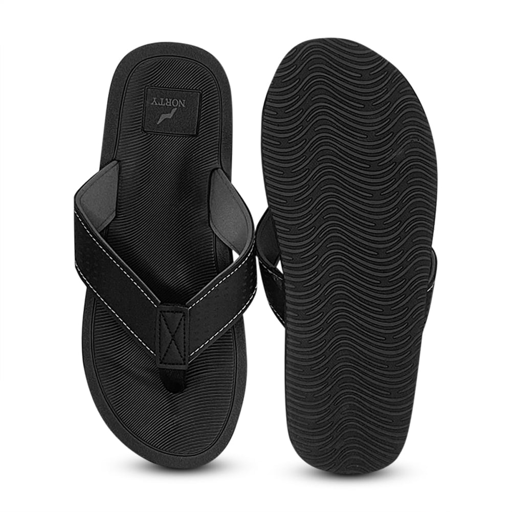 NORTY Men's Flip Flop Arch Support Comfortable and Casual Sandal ...