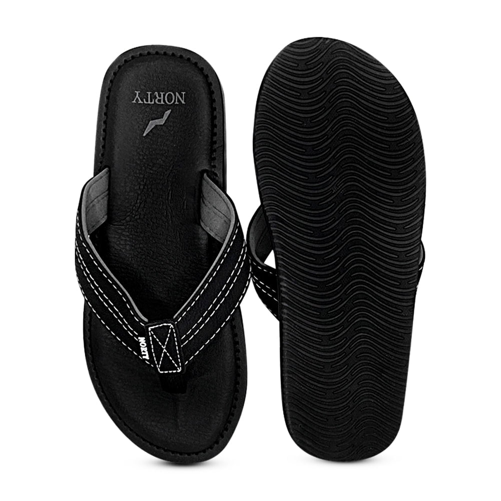NORTY Men's Flip Flop Arch Support Comfortable and Casual Sandal ...