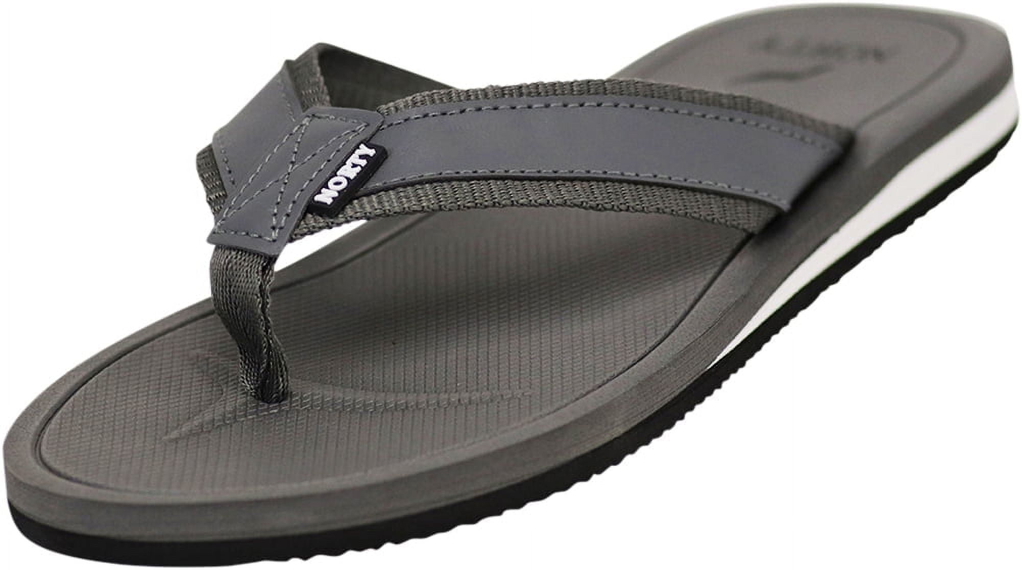 NORTY Men's Flip Flop Arch Support Comfortable and Casual Sandal ...