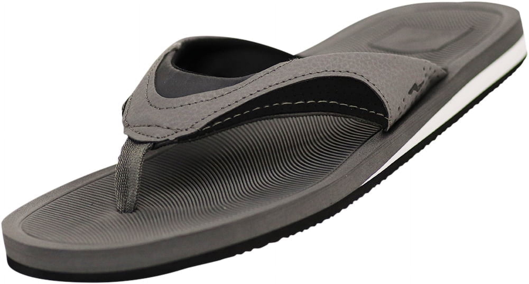 NORTY Men's Flip Flop Arch Support Comfortable and Casual Sandal ...