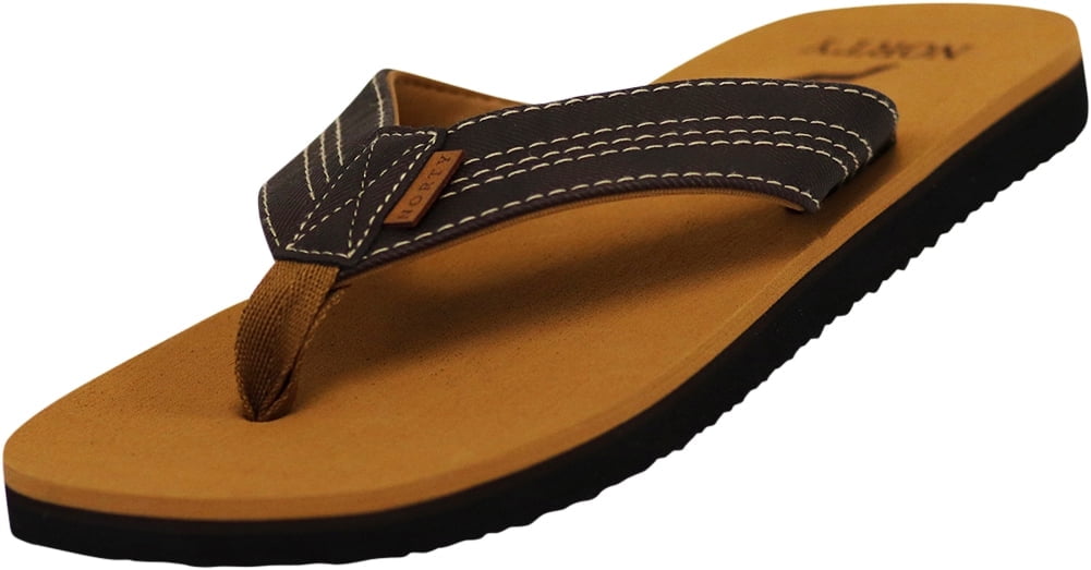 NORTY Men's Lightweight Flip Flop for Everyday Beach Pool Sandal ...