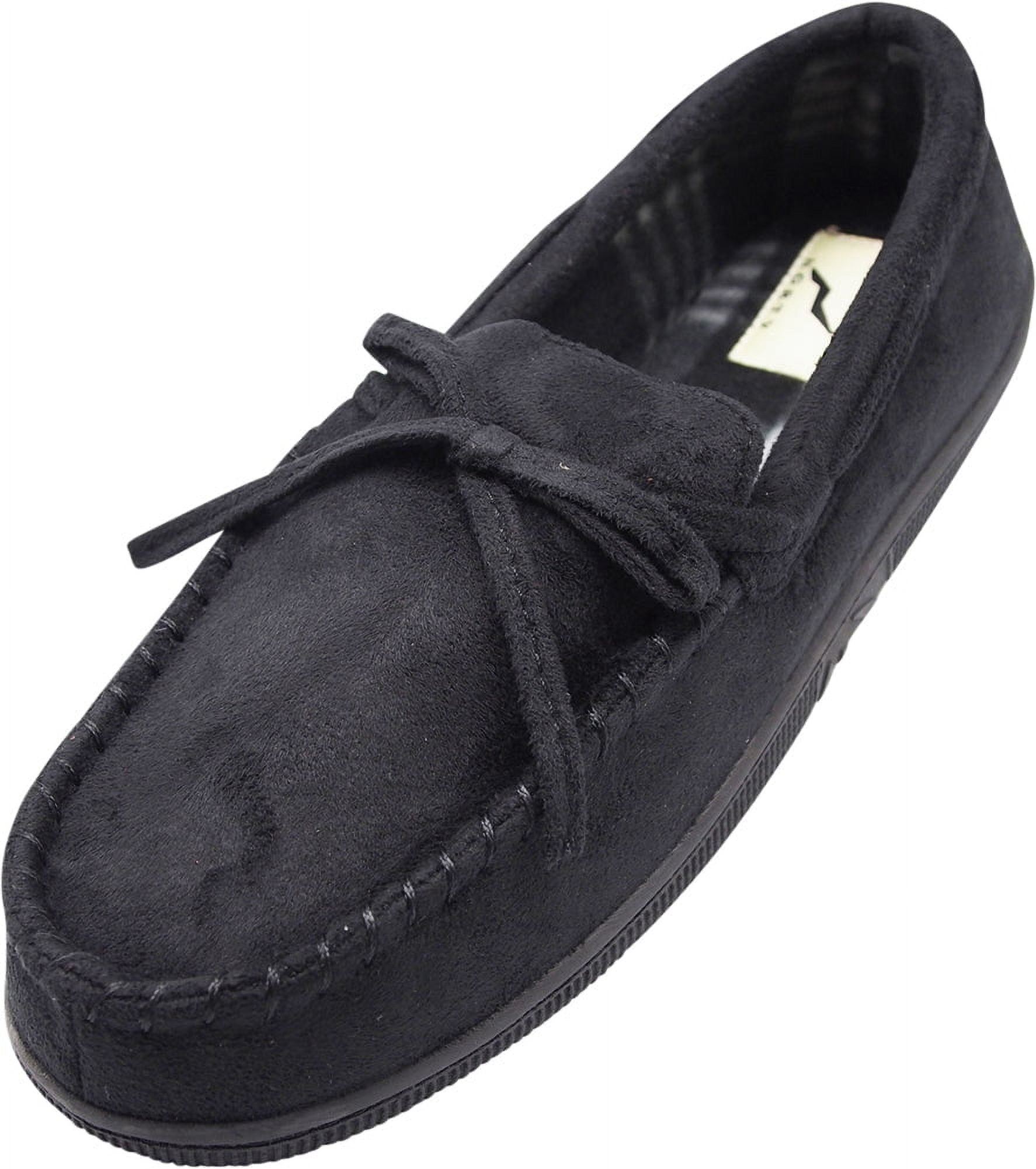 NORTY Men's Loafer Slip-On Moccasin Slippers - Comfortable, Stylish ...