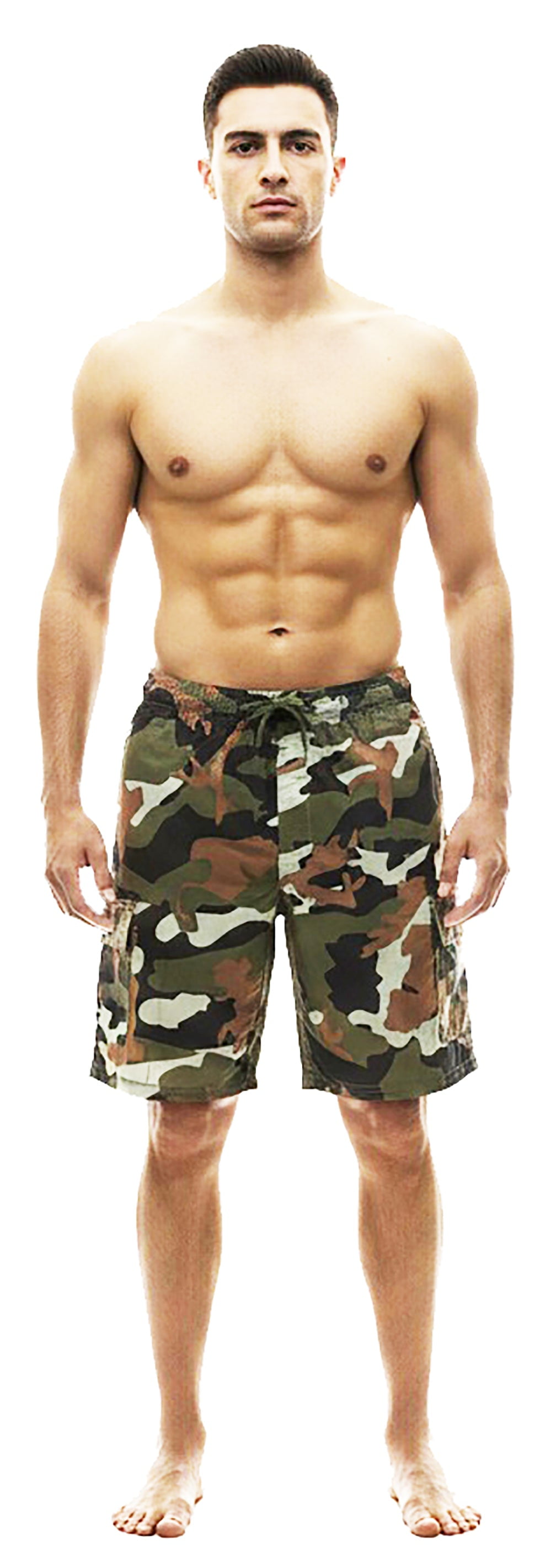 NORTY Men's Quick Dry Swim Trunks Board Shorts with Mesh Lining ...