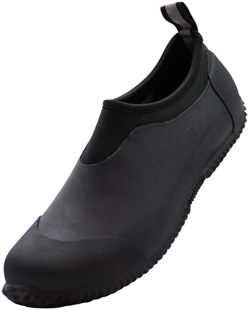 NORTY Mens Low Ankle Garden Shoe Rubber Waterproof Rain Boots Runs 1 ...