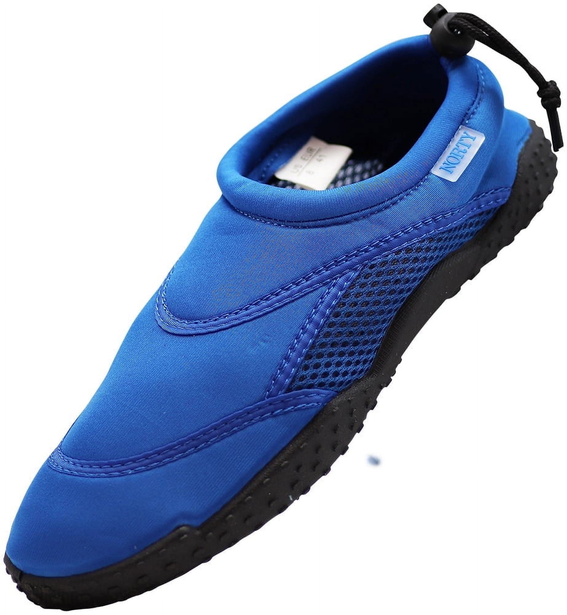 Norty Men's Water Shoes Quick-Dry Aqua Socks Pool, Beach for Active ...
