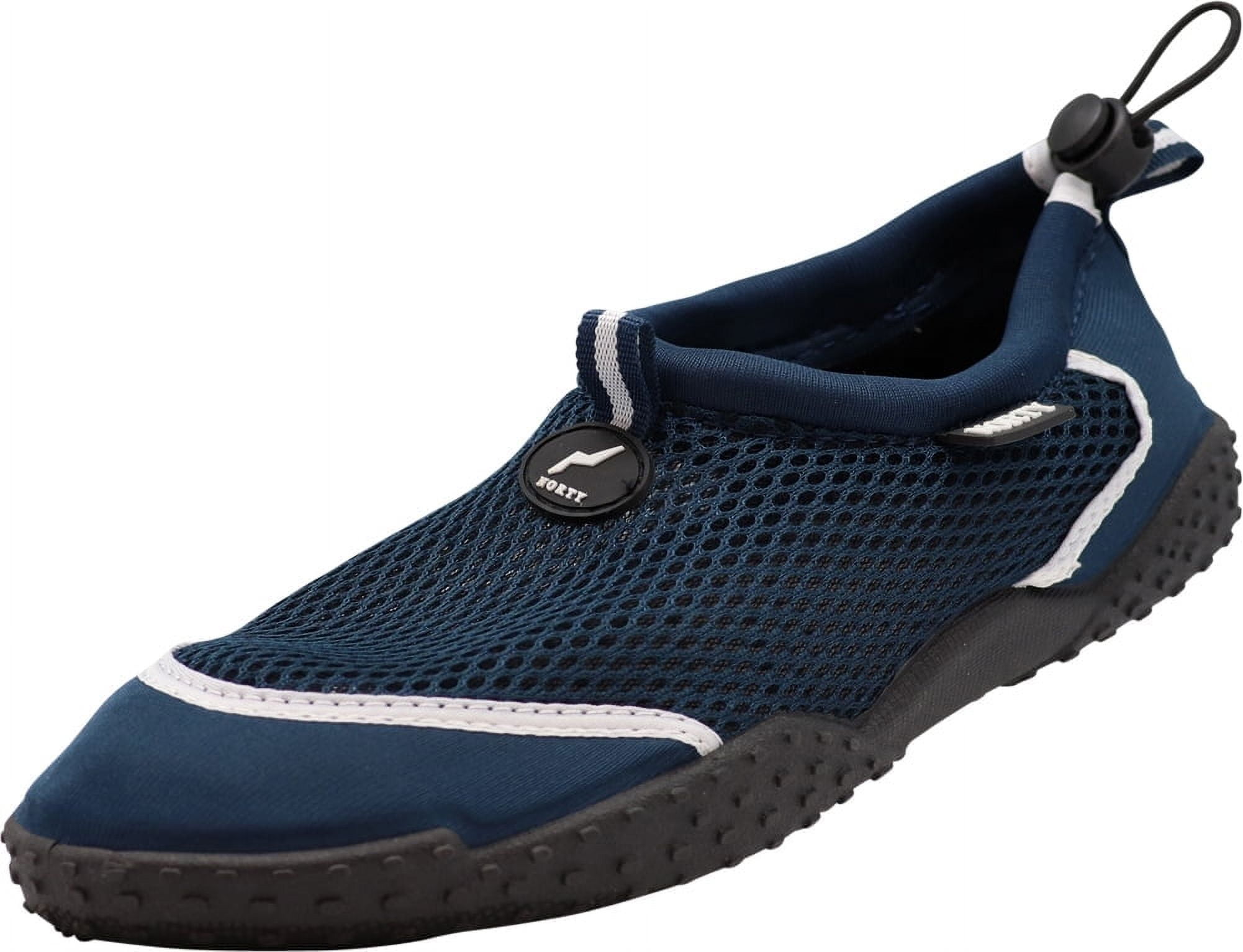 Norty Men's Water Shoes Quick-Dry Aqua Socks Pool, Beach for Active ...