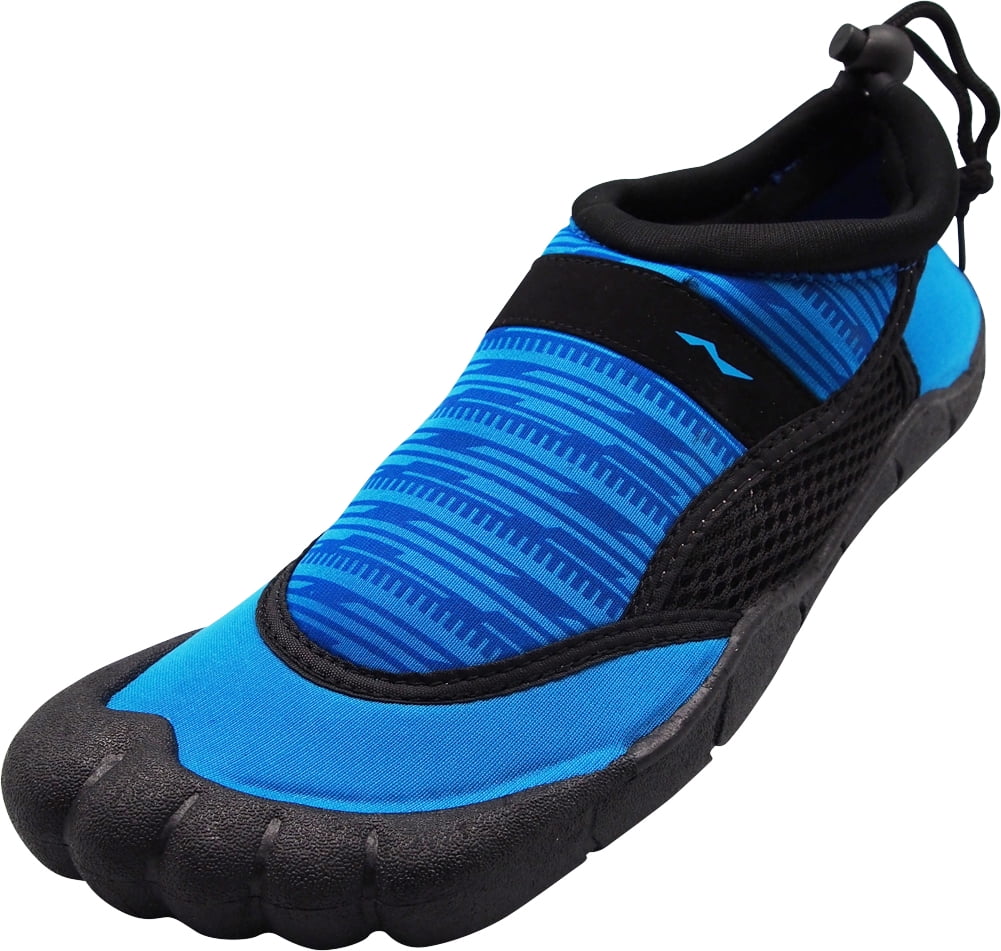 NORTY Mens Water Shoes Adult Male Pool Shoes Royal Black 11 - Walmart.com
