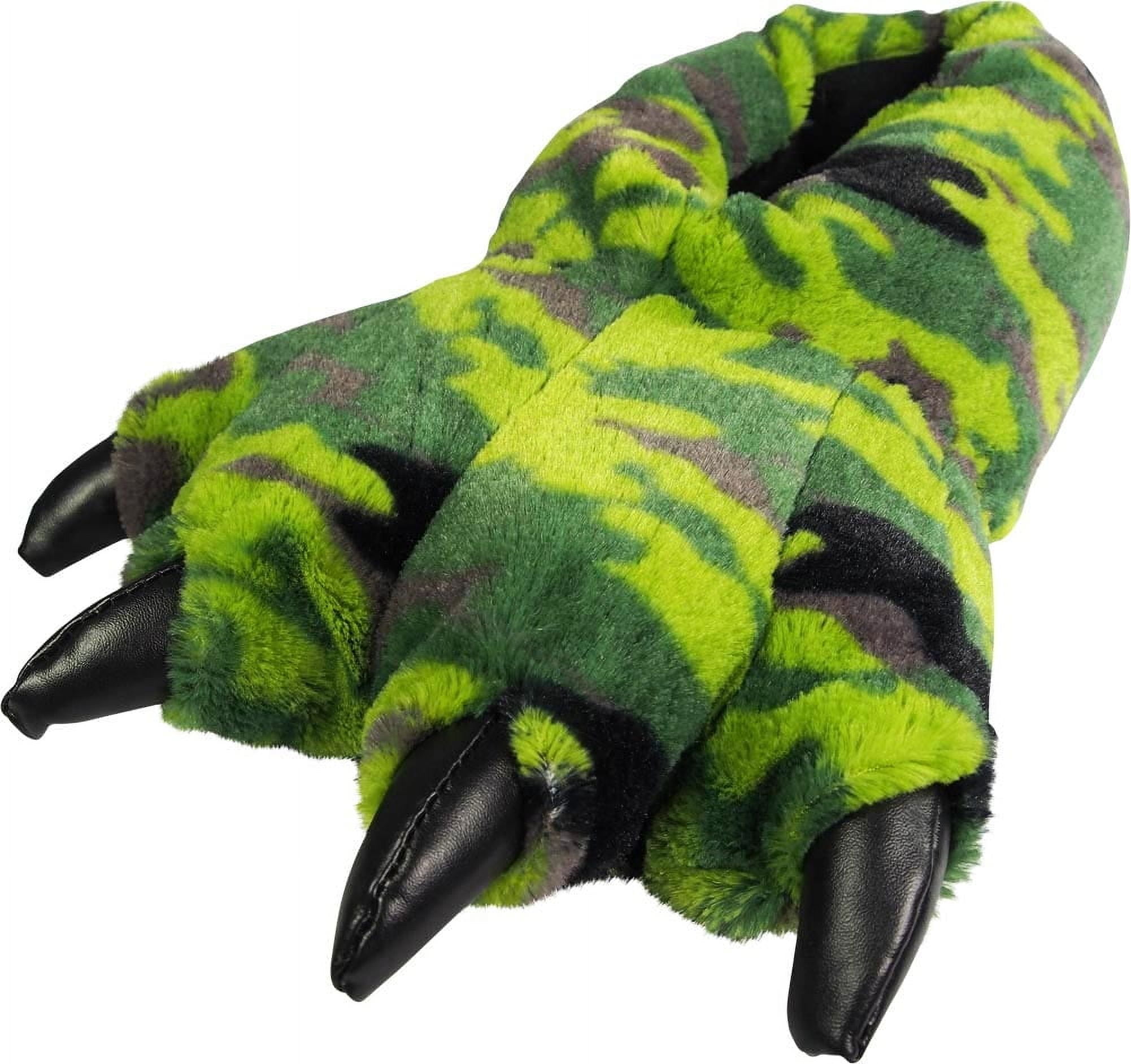 NORTY Dino Paw House Shoes, Big Kid Youth, Unisex Adult Novelty Slip-On ...
