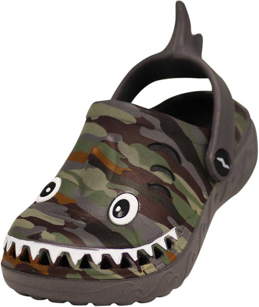 Norty Boy's & Girl's Toddler Kids Fun Slip-On Sandal Slipper Clog Shoes ...