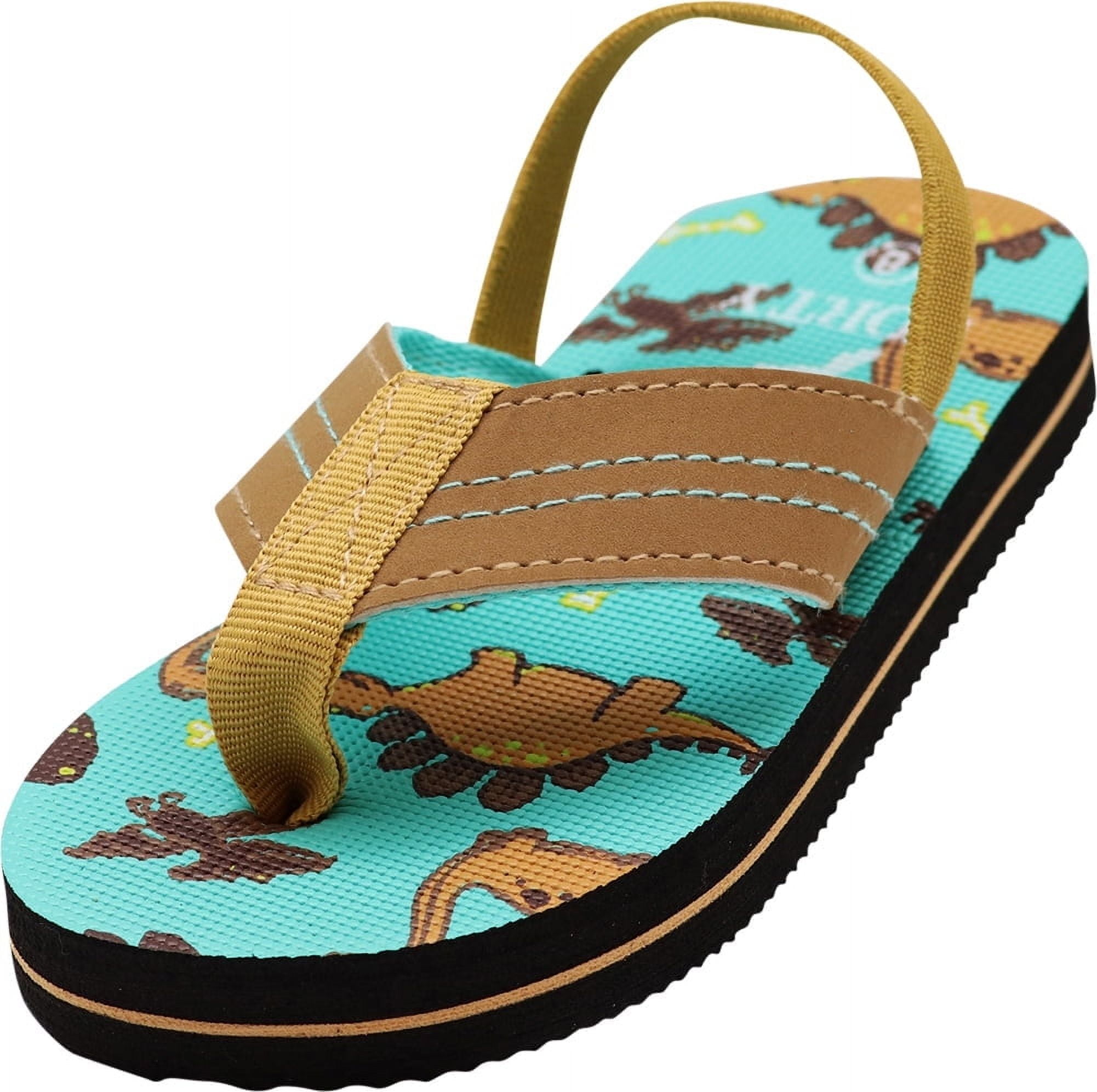 NORTY Toddler Flip Flops Fun, Comfortable, and Secure for Little ...