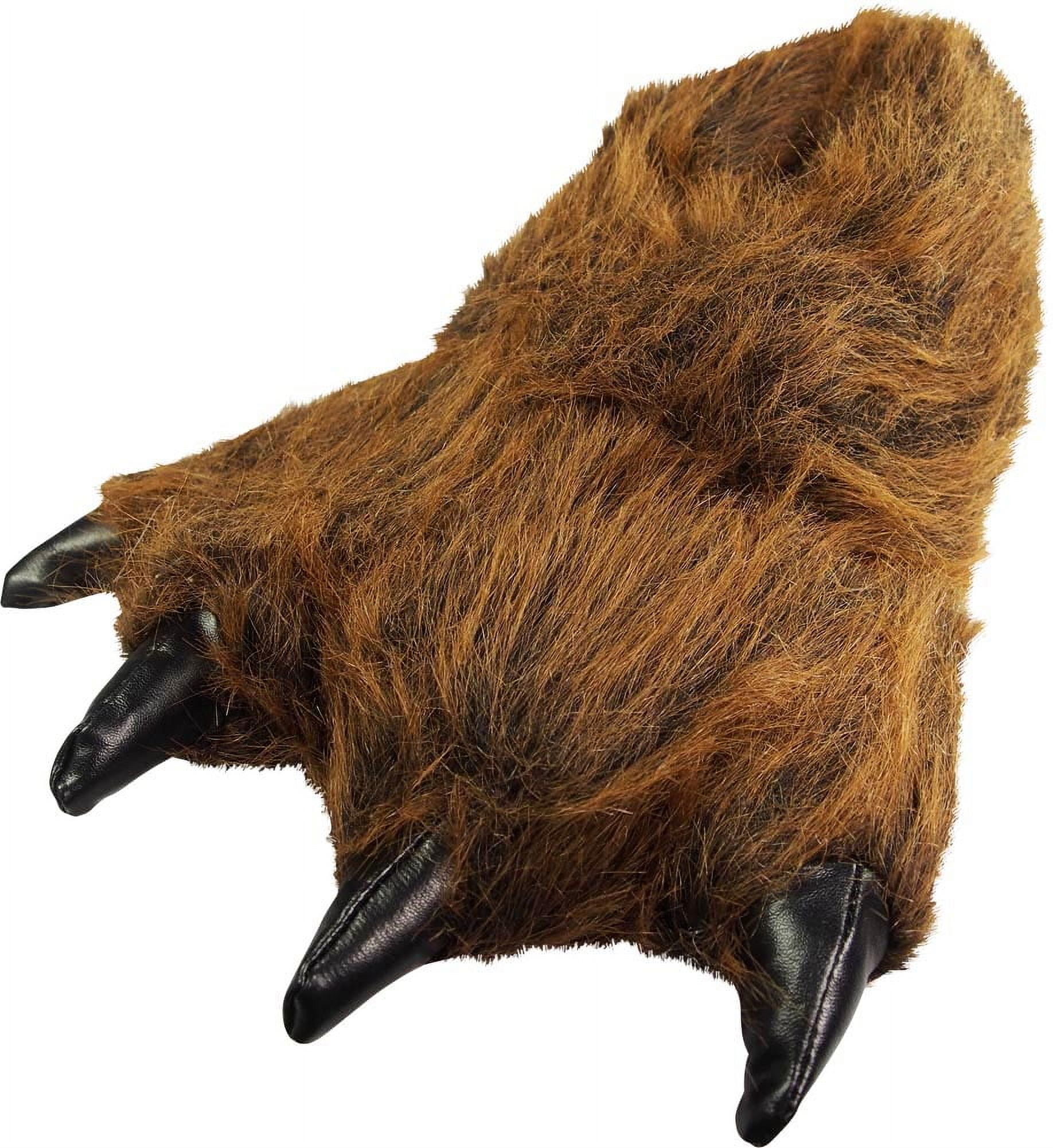 NORTY Unisex Adult Funny Big Feet House Shoes - Grizzly Bear Claw ...