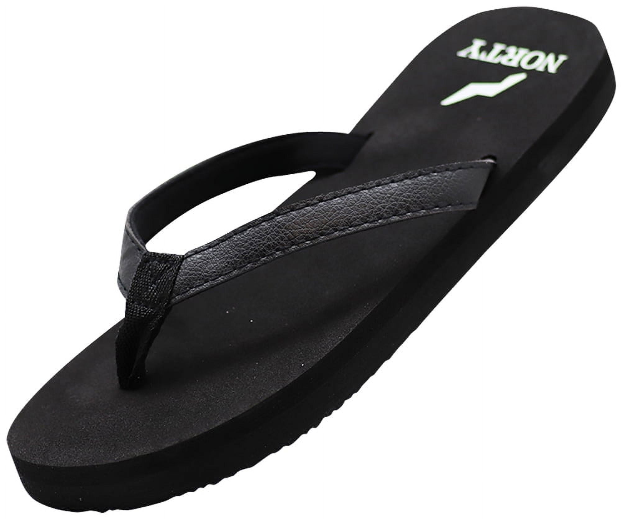 NORTY Women's Cushioned Flip Flops for Comfort and Style in Every Step ...