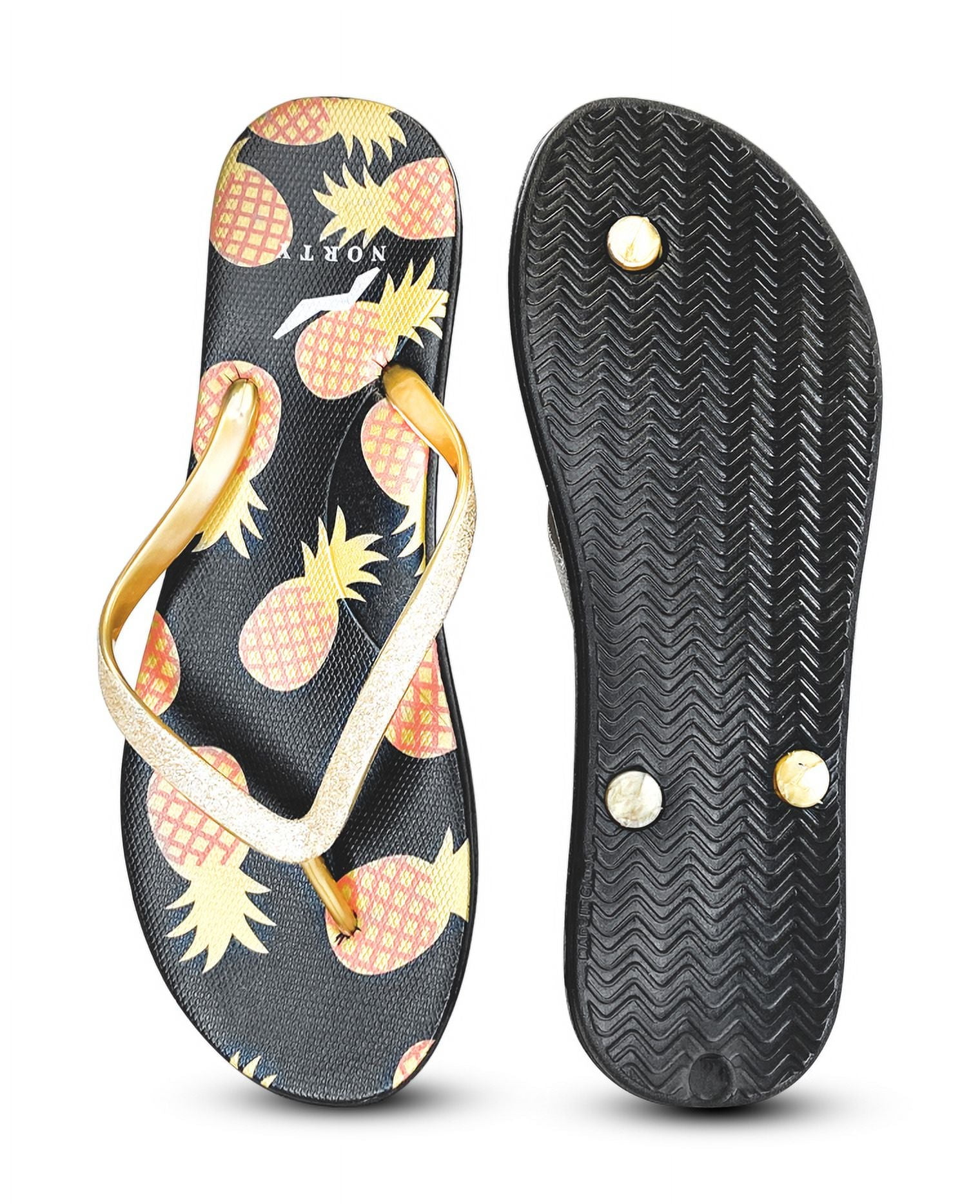 NORTY Women's Sandals Casual Flip-Flops, Easy to Wear EVA - Walmart.com