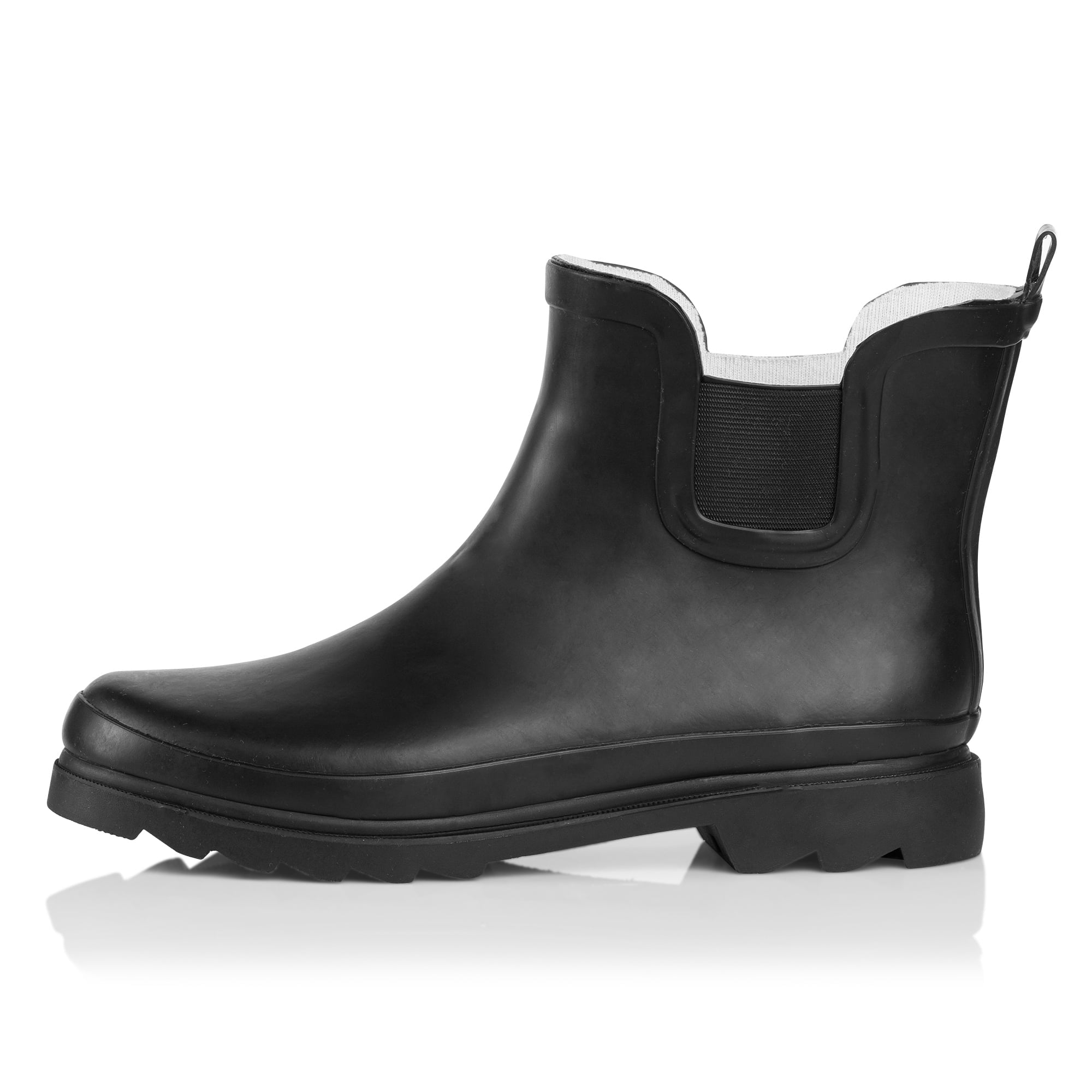 Norty Women’s Ankle High Rain Boots – Waterproof 6 inch Rubber Winter ...