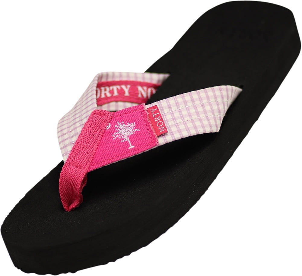 Norty Women's Flip-Flop Sandal, Low Heel Platform Sandal - Walmart.com