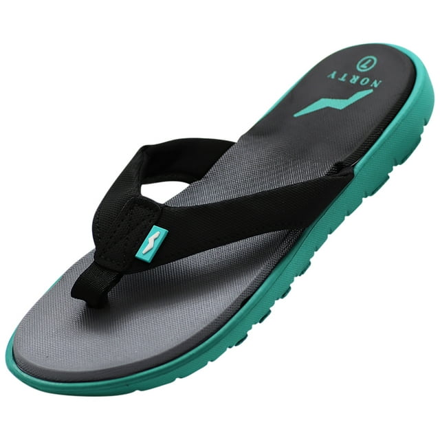 NORTY Comfortable Womens Flip Flops, Casual Slide or Thong Sandals in ...