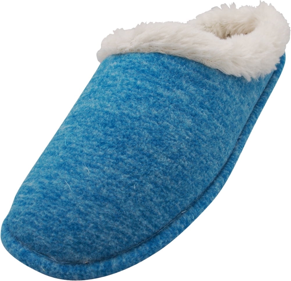 NORTY Women's Memory Foam Slippers Comfortable Cozy Mules Clogs Size ...