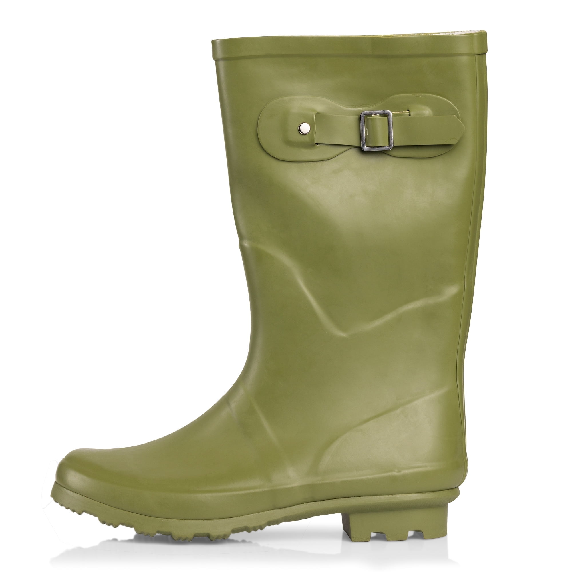 NORTY Womens Mid-Calf 11 inch Female Rain Winter Boots Size 8 - Walmart.com