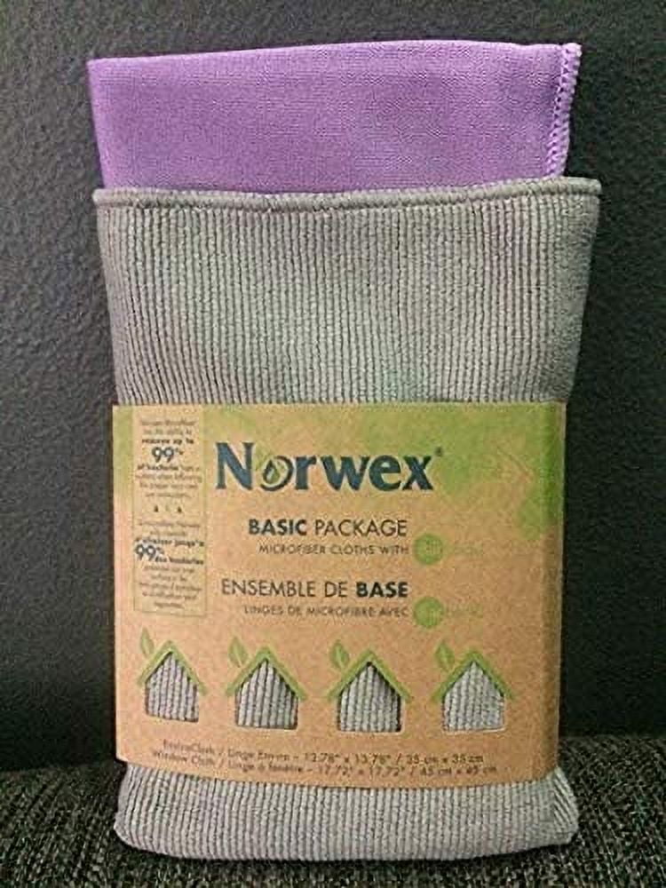 NORWEX BASIC PACKAGE MICROFIBER CLOTHS WITH BAC LOCK/INCLUDES-ONE ...
