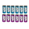NOS Fuel Energy Drink, Regular and Grape Variety Pack, 16oz Cans - Pack ...